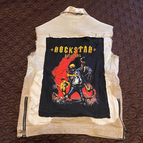 Jackets & Coats | Rockstar Biker Vest | Poshmark